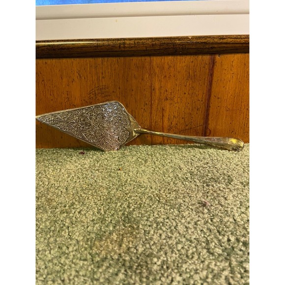 Kitchen | Vintage Silver Plated Cake Pie Pastry Cutter | Poshmark